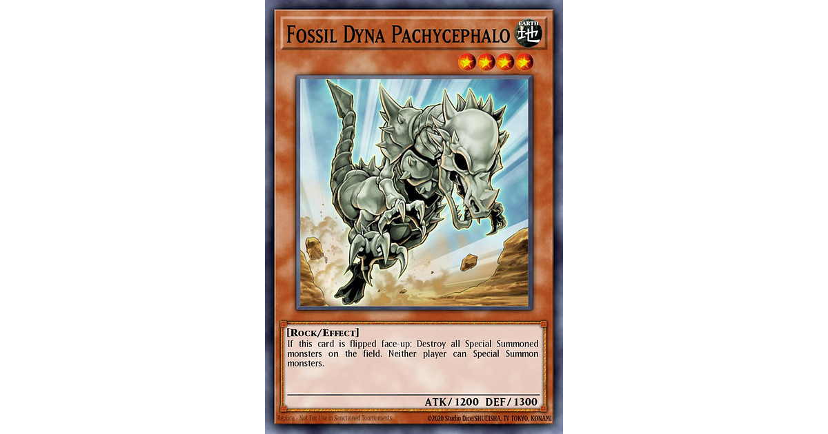Fossil Dyna Pachycephalo - RA03-EN195 - Platinum Secret R...
