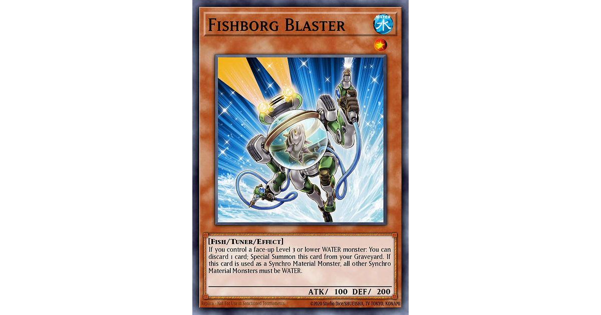 Fishborg Blaster - RA03-EN225 - Platinum Secret Rare 1st ...