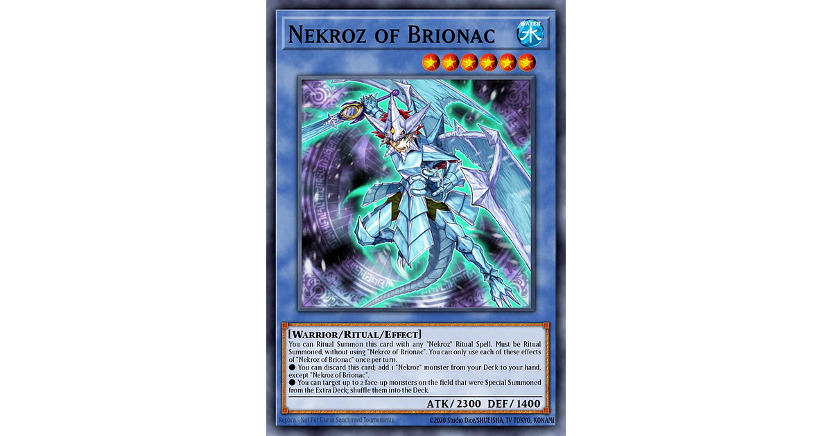 Nekroz of Brionac - RA03-EN260 - Quarter Century Secret R...