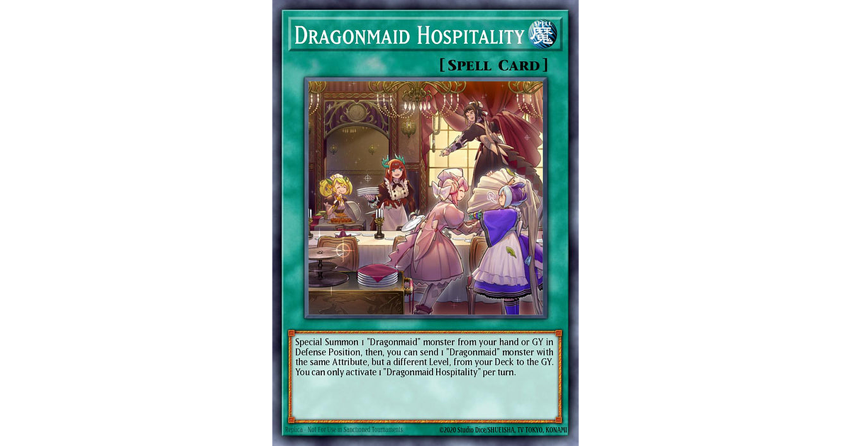 Dragonmaid Hospitality - RA03-EN068 - Ultimate Rare 1st E...