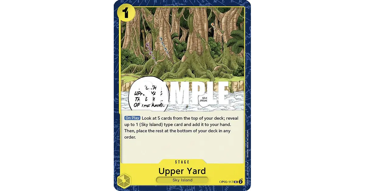 OP05-117 U Upper Yard