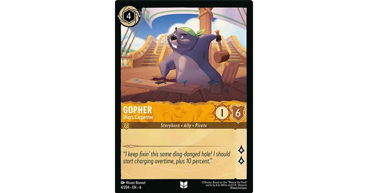 004/204 U Gopher - Ship's Carpenter