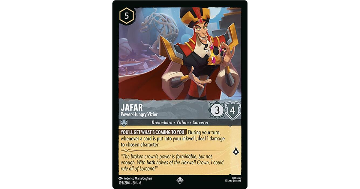 193/204 SR Jafar - Power-Hungry Vizier