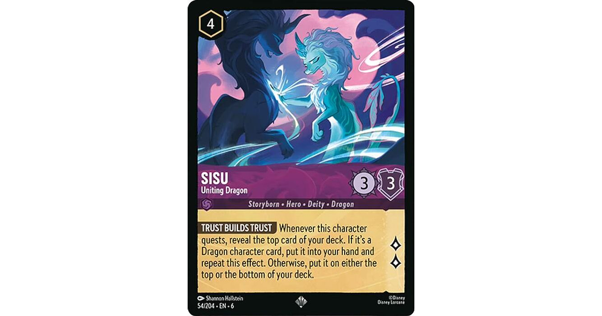 054/204 SR Sisu - Uniting Dragon (FOIL)