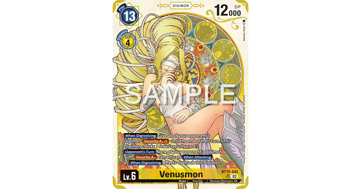 BT10-042 (Alternate Art) Venusmon