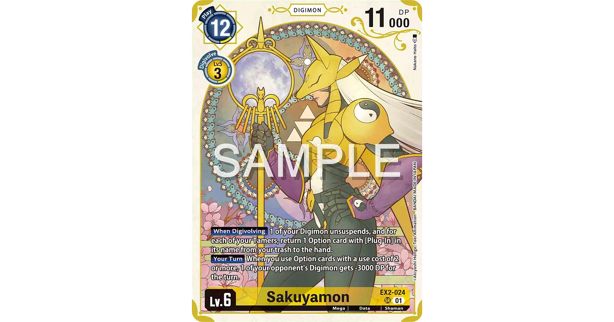 EX2-024 (Alternate Art) Sakuyamon