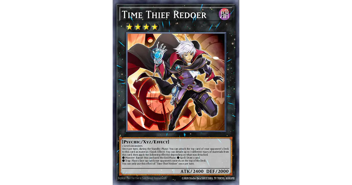 Time Thief Redoer - CRBR-EN014 - Rare 1st Edition