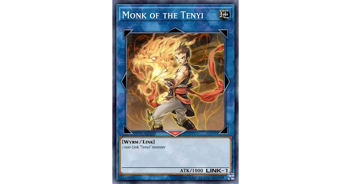 Monk of the Tenyi - CRBR-EN056 - Rare 1st Edition