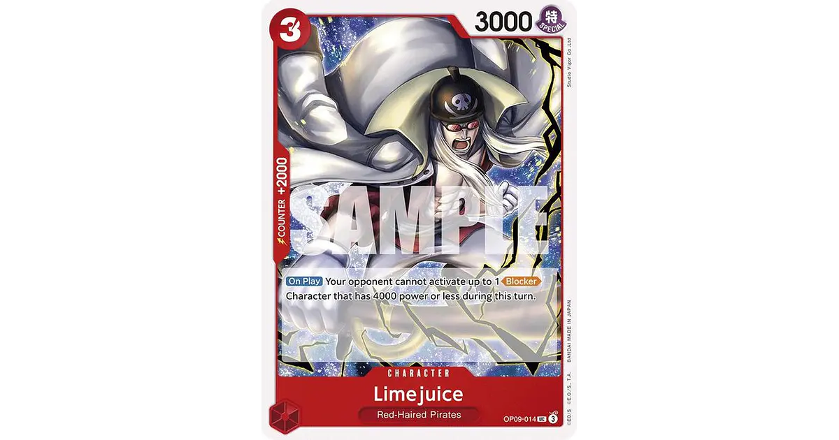 OP09-014 U Limejuice