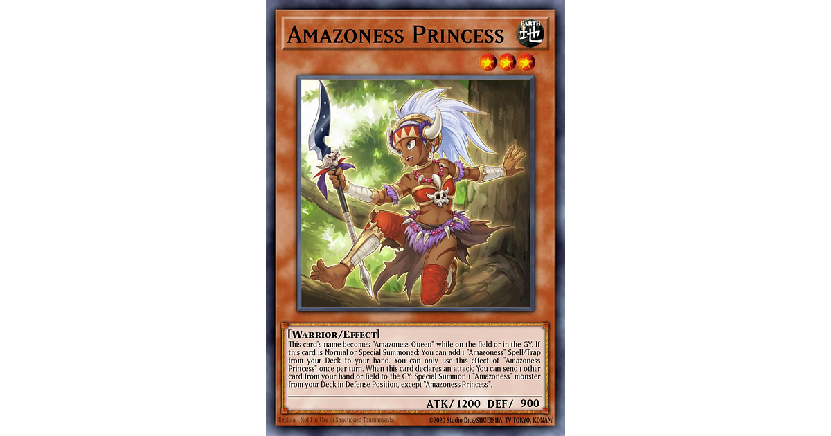 Amazoness Princess - SBC2-ENH09 - Prismatic Secret Rare 1...