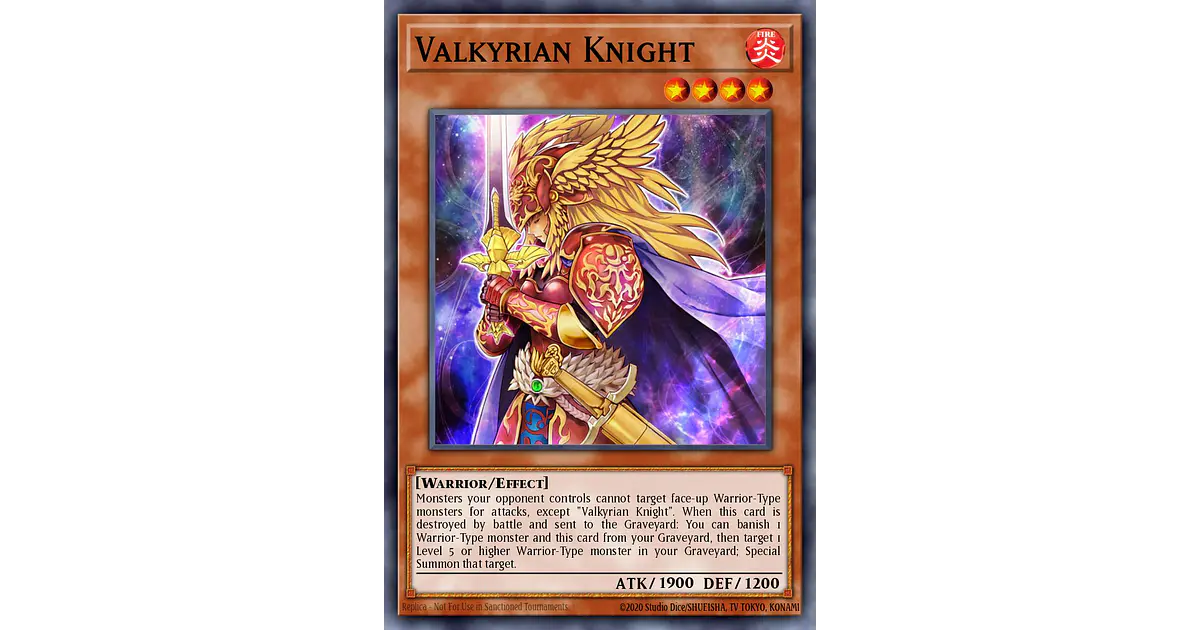 Valkyrian Knight - SBC2-ENC06 - Common 1st Edition