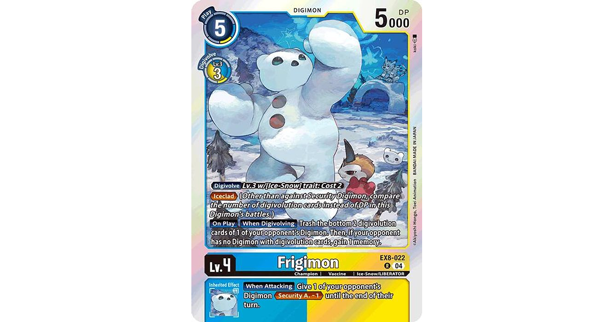 EX8-022 R Frigimon