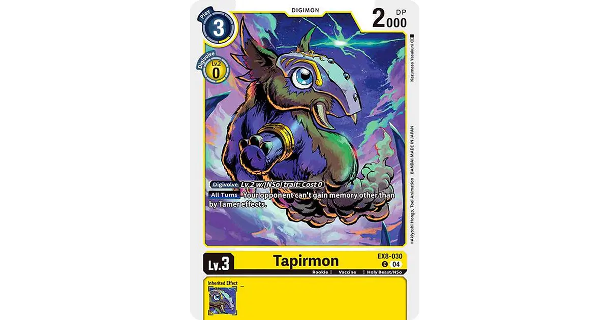 EX8-030 C Tapirmon