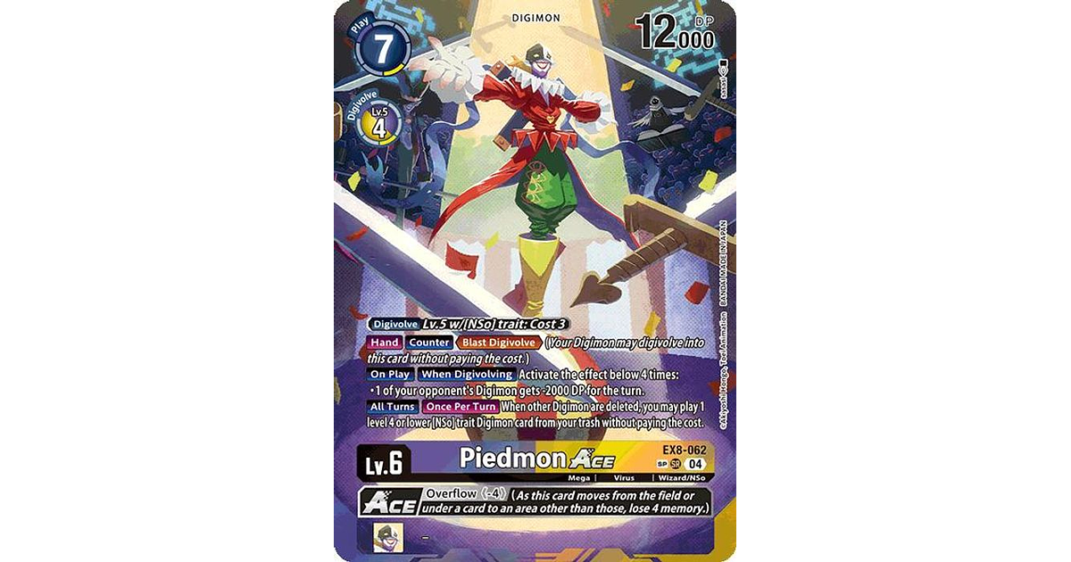 EX8-062 (Special Rare) Piedmon ACE