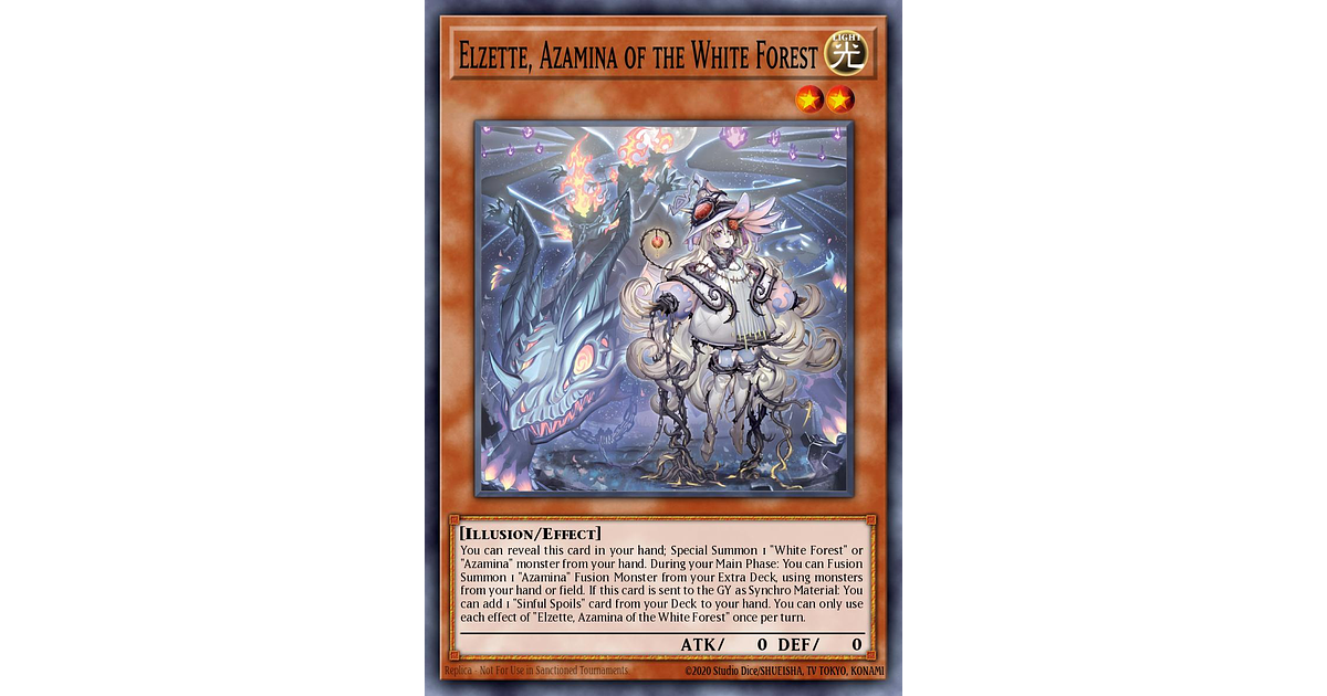 Elzette, Azamina of the White Forest - SUDA-EN008 - Secre...