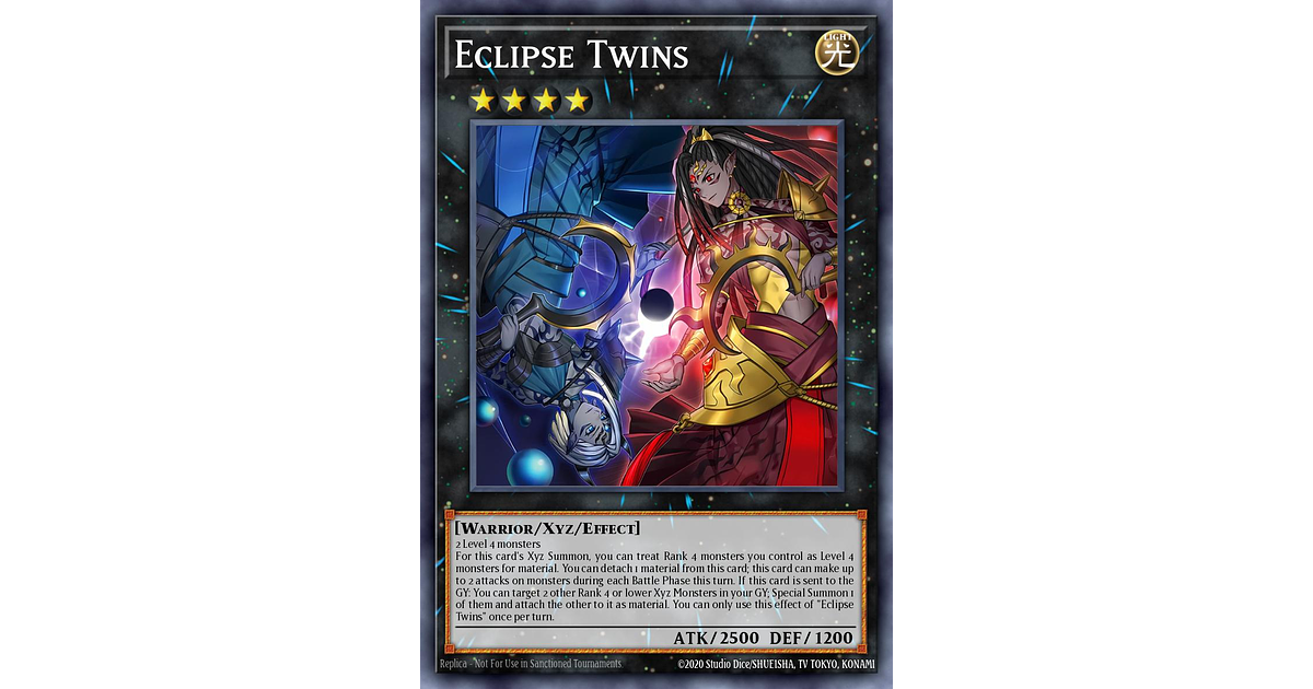 Eclipse Twins - SUDA-EN047 - Super Rare 1st Edition
