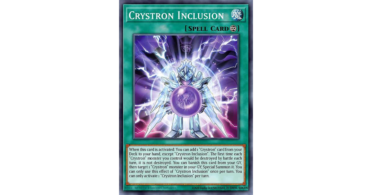 Crystron Inclusion - SUDA-EN061 - Common 1st Edition