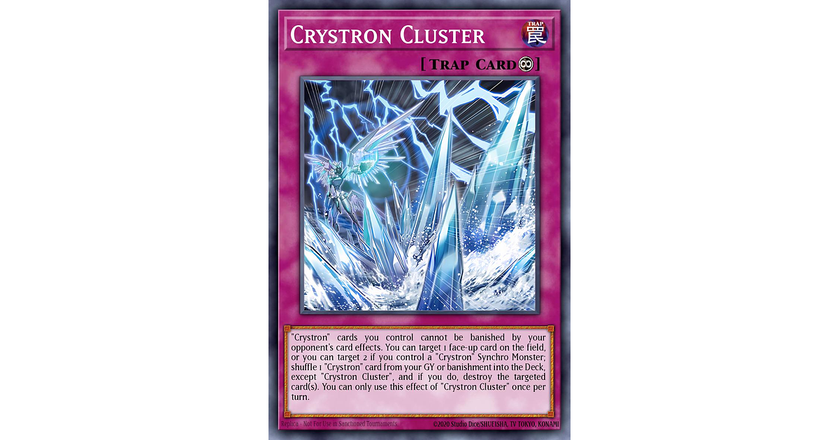 Crystron Cluster - SUDA-EN080 - Common 1st Edition