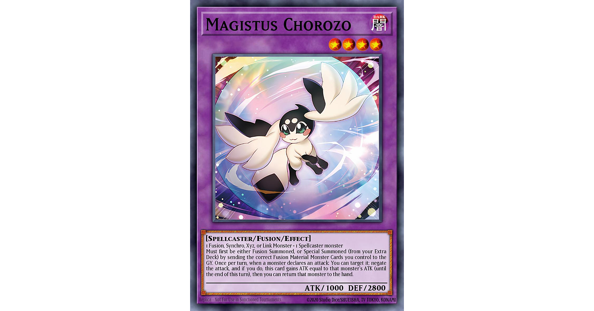 Magistus Chorozo - SUDA-EN100 - Super Rare 1st Edition