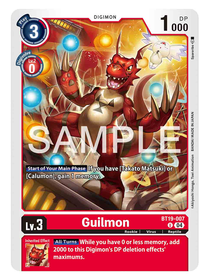 BT19-007 U Guilmon
