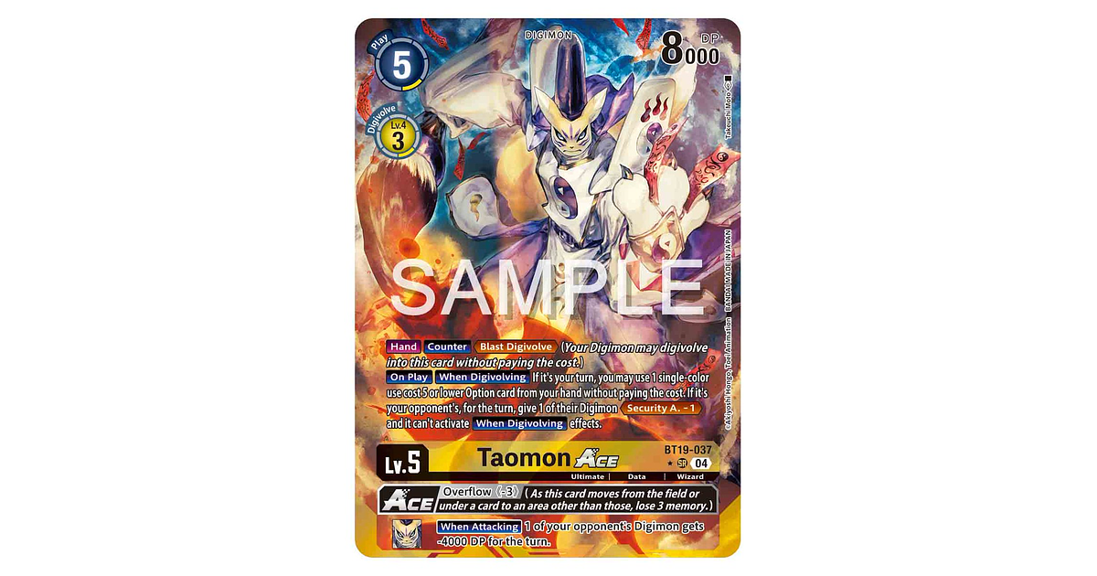 BT19-037 (Alternate Art) Taomon ACE