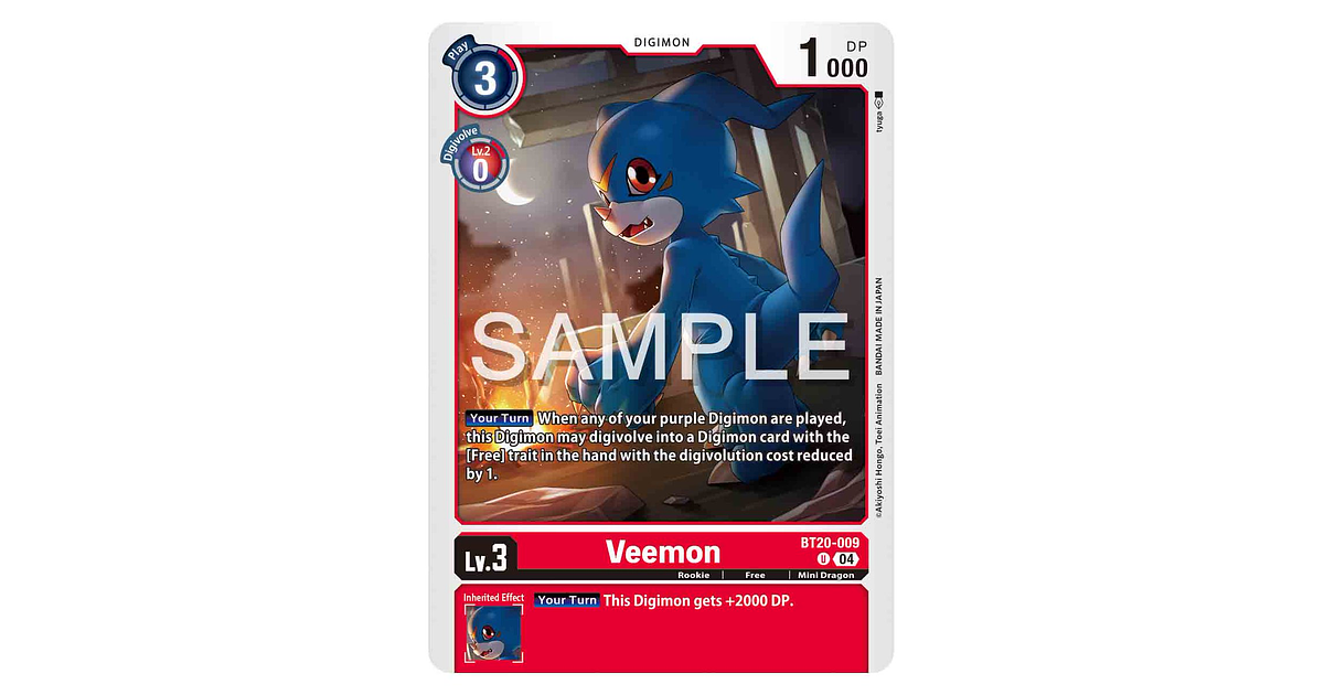 BT20-009 U Veemon
