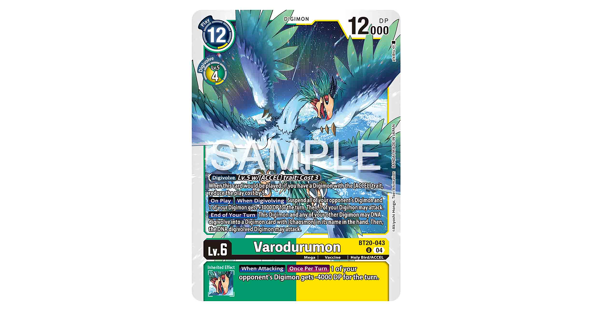 BT20-043 U Varodurumon