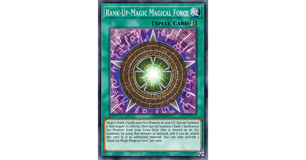 Rank-Up-Magic Magical Force - MZTM-EN056 - Rare 1st Edition