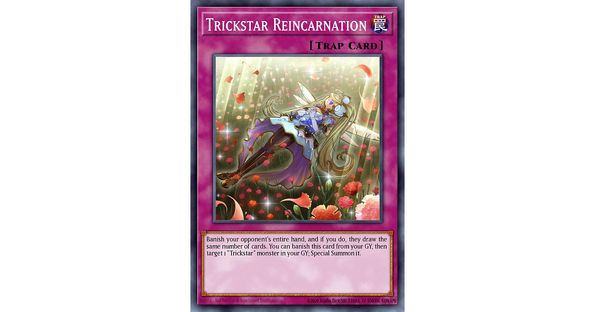 Trickstar Reincarnation - MZTM-EN108 - Rare 1st Edition