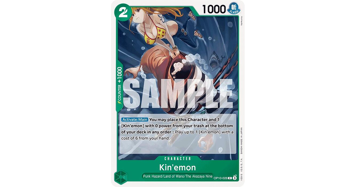 OP10-026 C Kin'emon (026)