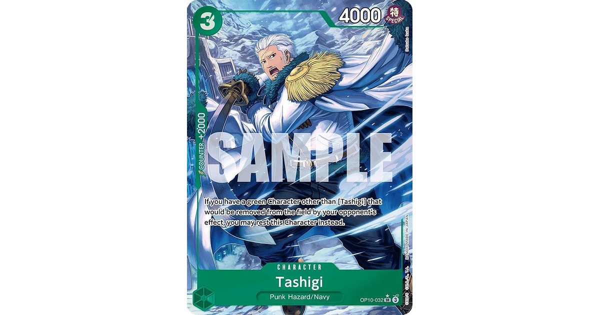 OP10-032 (Alternate Art) Tashigi