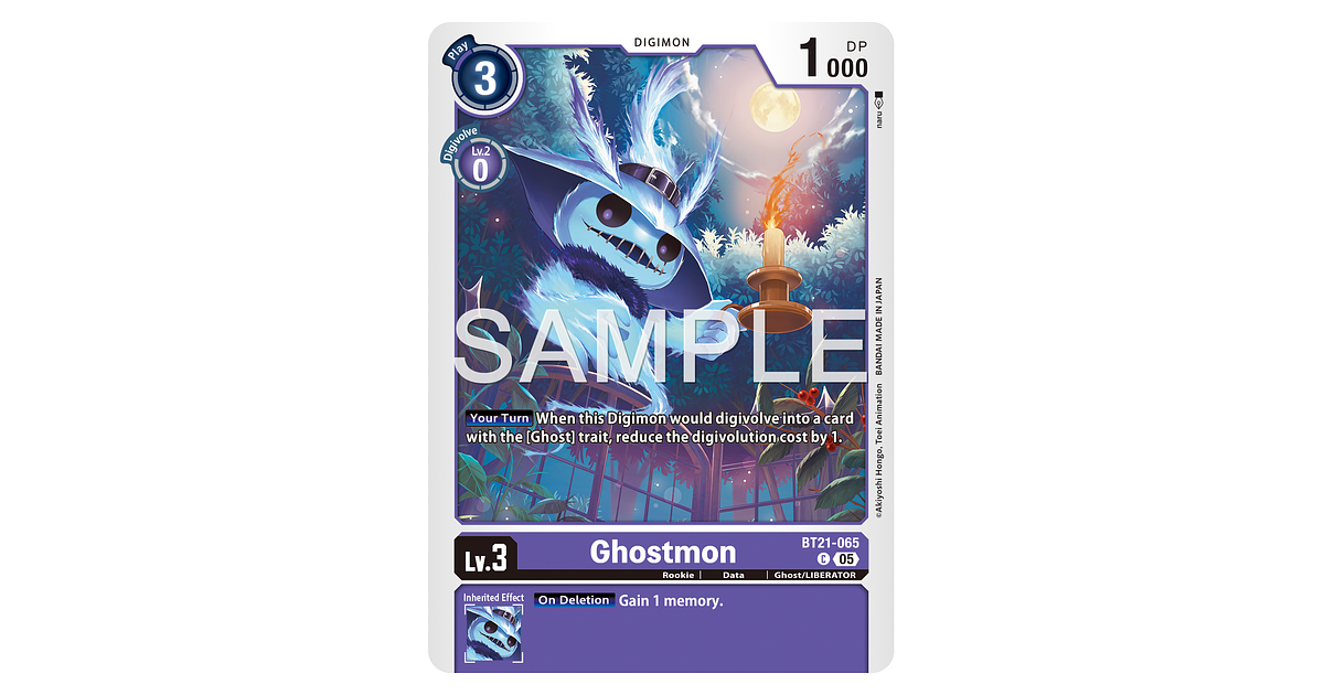 BT21-065 C Ghostmon