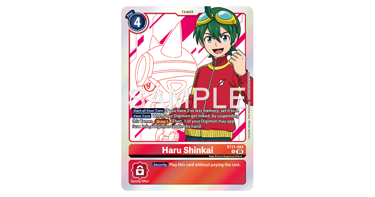 BT21-084 R Haru Shinkai