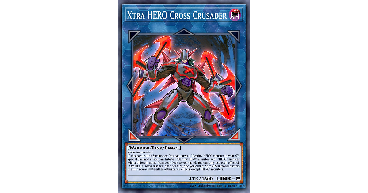 Xtra HERO Cross Crusader - RA04-EN076 - Super Rare
