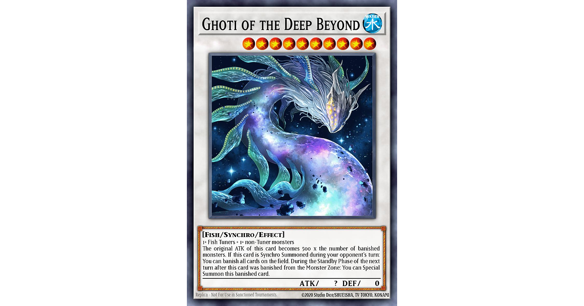 Ghoti and the Deep Beyond - RA04-EN060 - Ultra Rare
