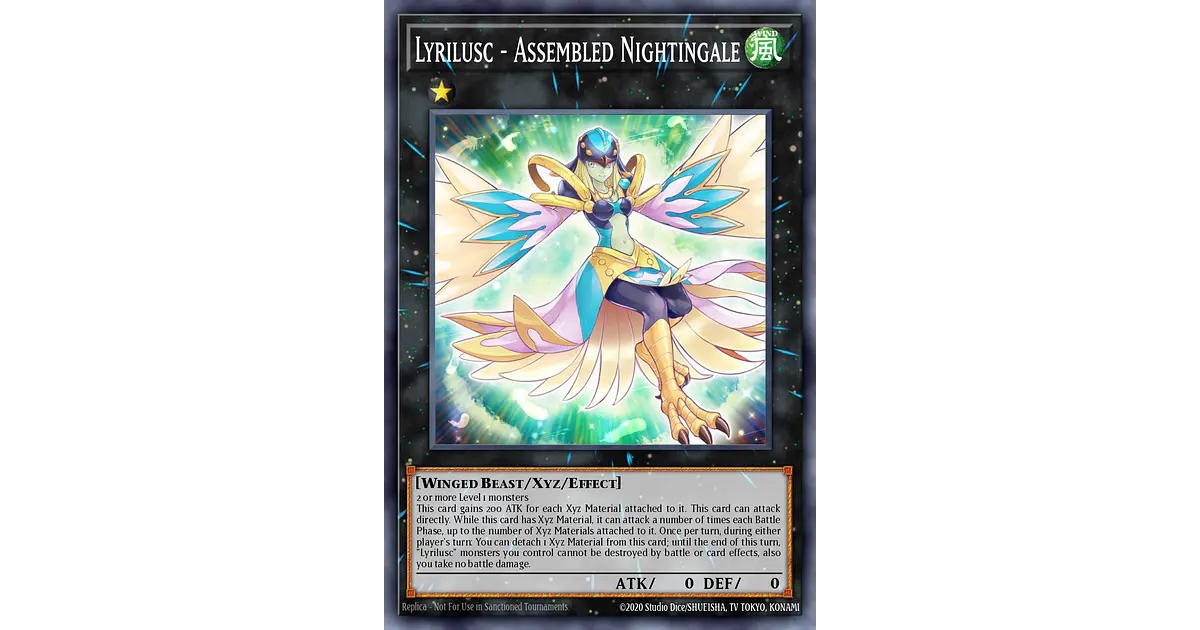 Lyrilusc – Assembled Nightingale - RA04-EN069 - Secret Rare