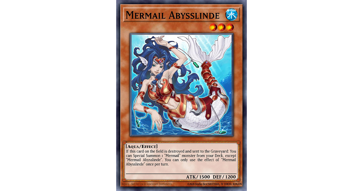 Mermail Abysslinde - RA04-EN011 - Ultimate Rare