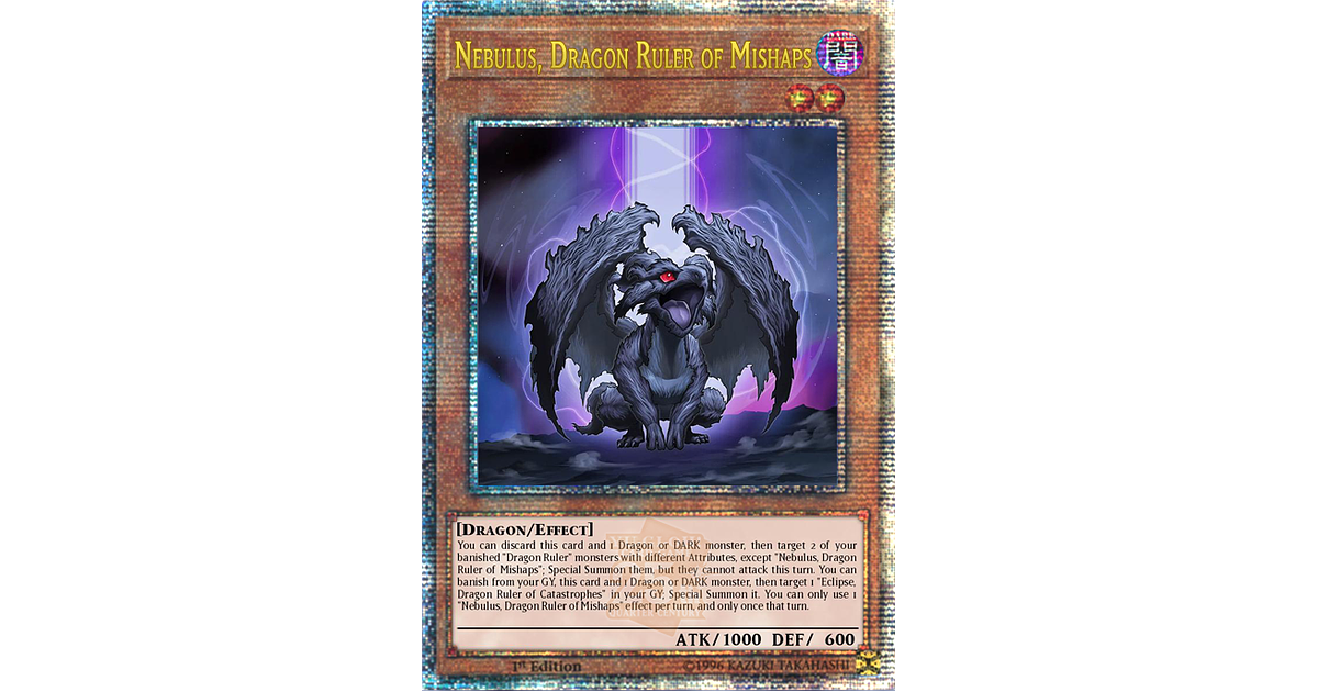 Nebulus, Dragon Ruler of Mishaps - ALIN-EN019 - Quarter C...