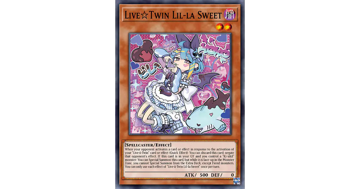 Live☆Twin Lil-la Sweet - ALIN-EN028 - Ultra Rare 1st Edition
