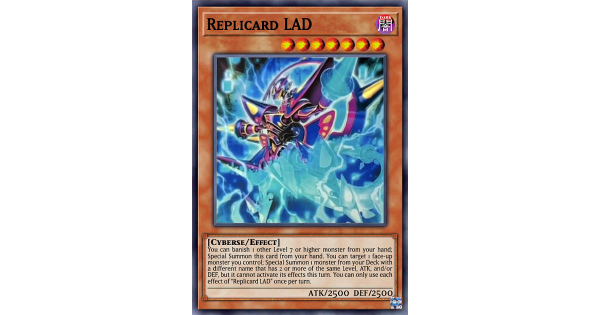 Replicard LAD - ALIN-EN087 - Super Rare 1st Edition