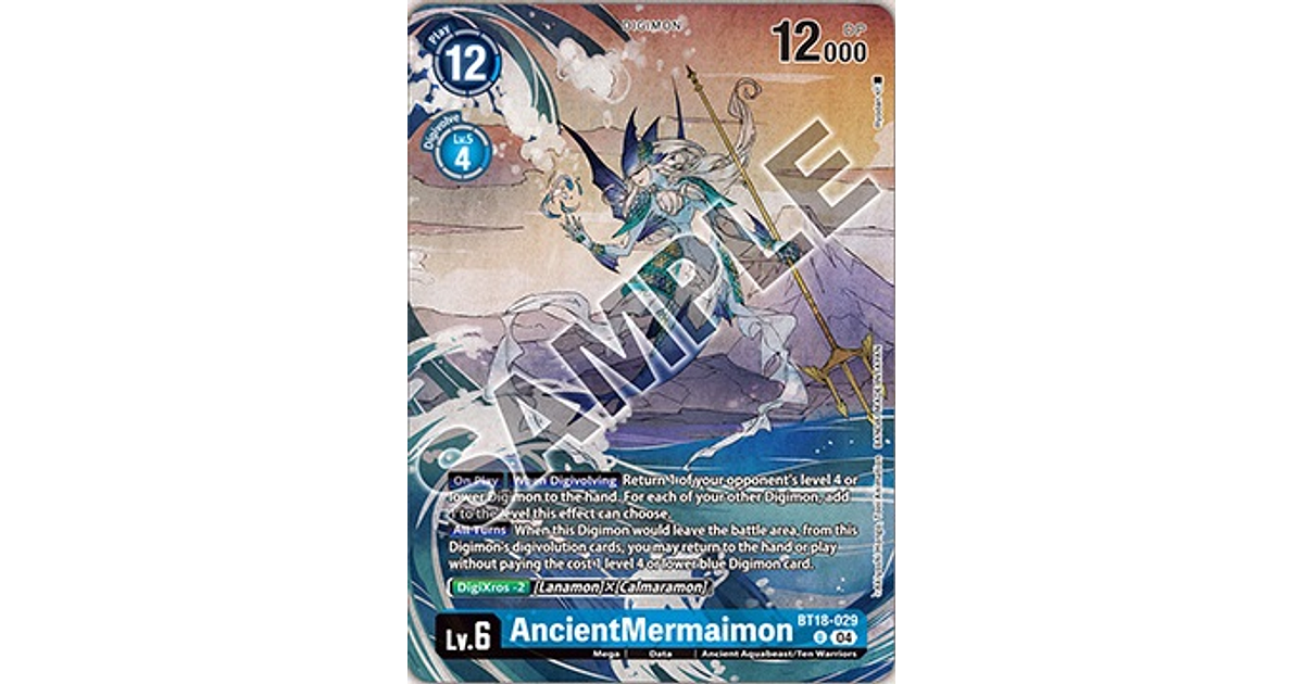 BT18-029 (Alternate Art) AncientMermaimon