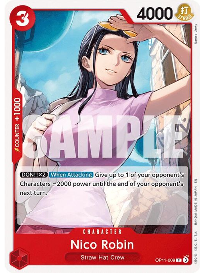 OP11-009 C Nico Robin