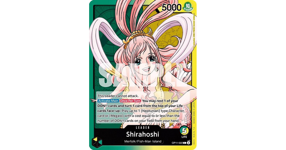 OP11-022 L Shirahoshi (022)
