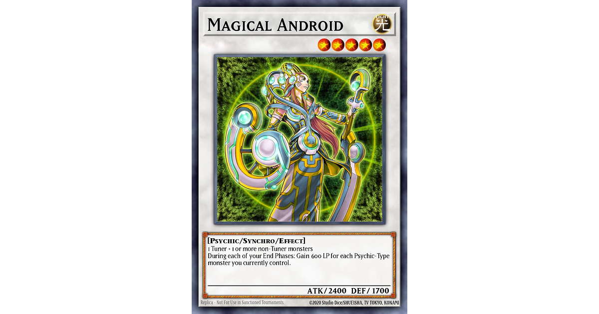 Magical Android - BLMM-EN147 - Secret Rare 1st Edition