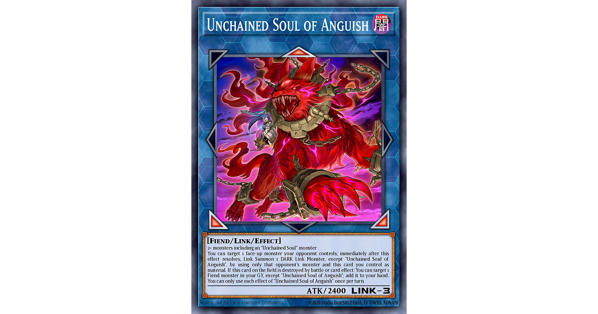 Unchained Soul of Anguish - BLMM-EN158 - Ultra Rare 1st E...