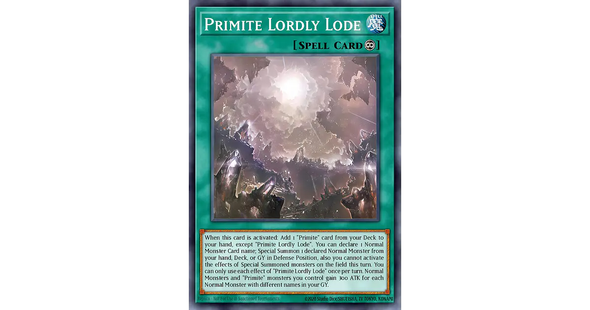 Primite Lordly Lode - BLMM-EN172 - Secret Rare 1st Edition