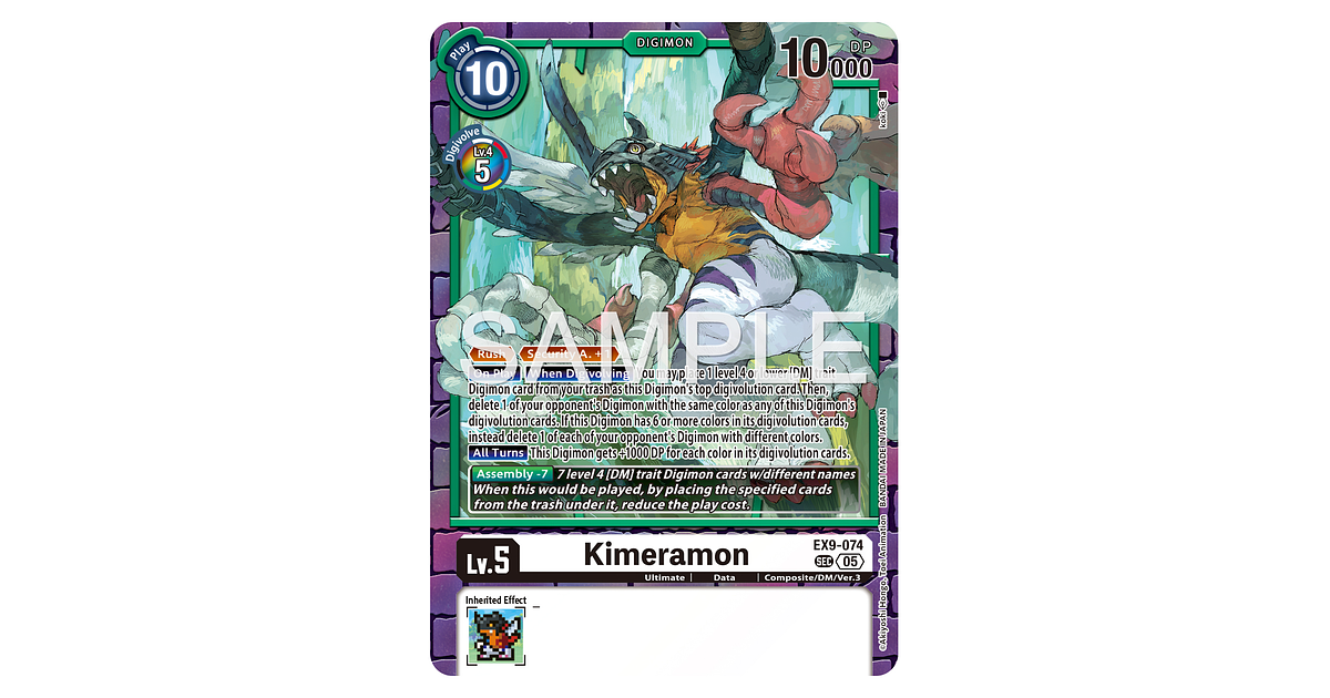 EX9-074 SeC Kimeramon