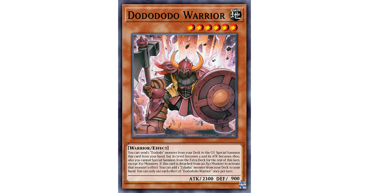 Dodododo Warrior - DUAD-EN004 - Ultra Rare 1st Edition