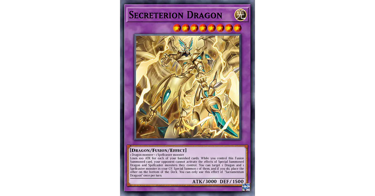 Secreterion Dragon - DUAD-EN037 - Ultra Rare 1st Edition