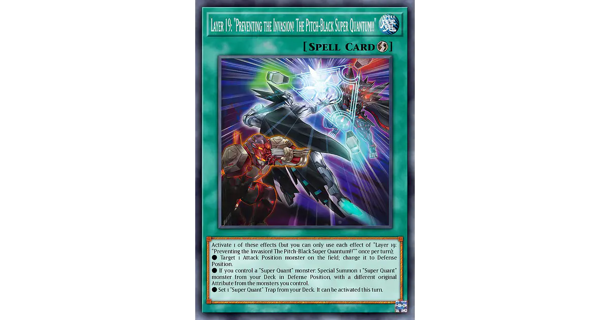 Layer 19 Sudden Incursion! Super Quantum Black!! - DUAD...
